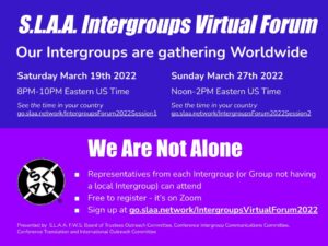 The Twelve Steps of SLAA – SLAAvirtual Intergroup