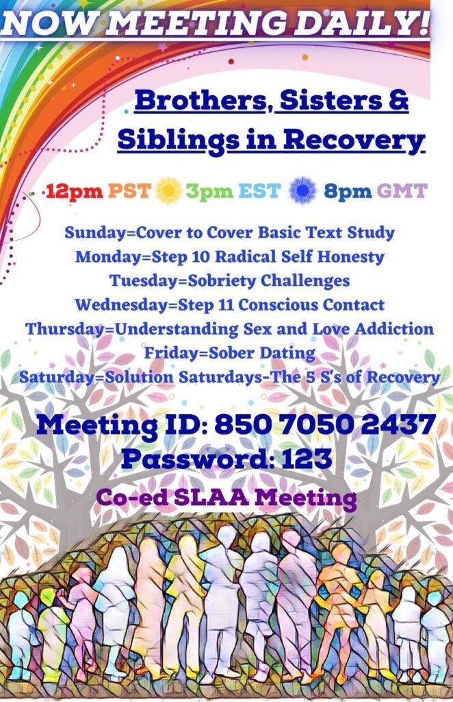 Anorexia -Sexual, Social, Emotional – SLAAvirtual Intergroup