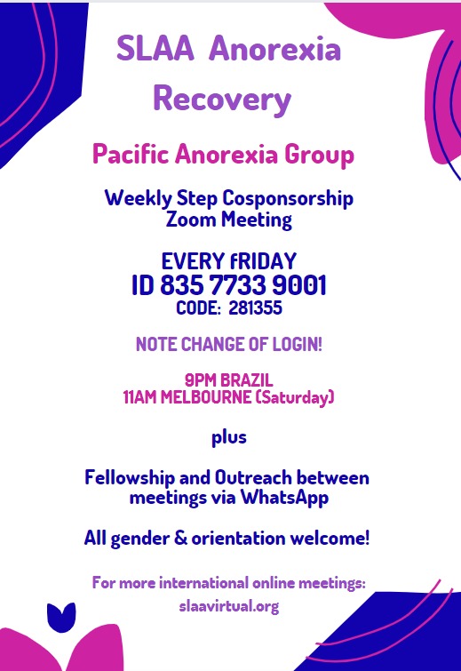 Language of SLAA – SLAAvirtual Intergroup